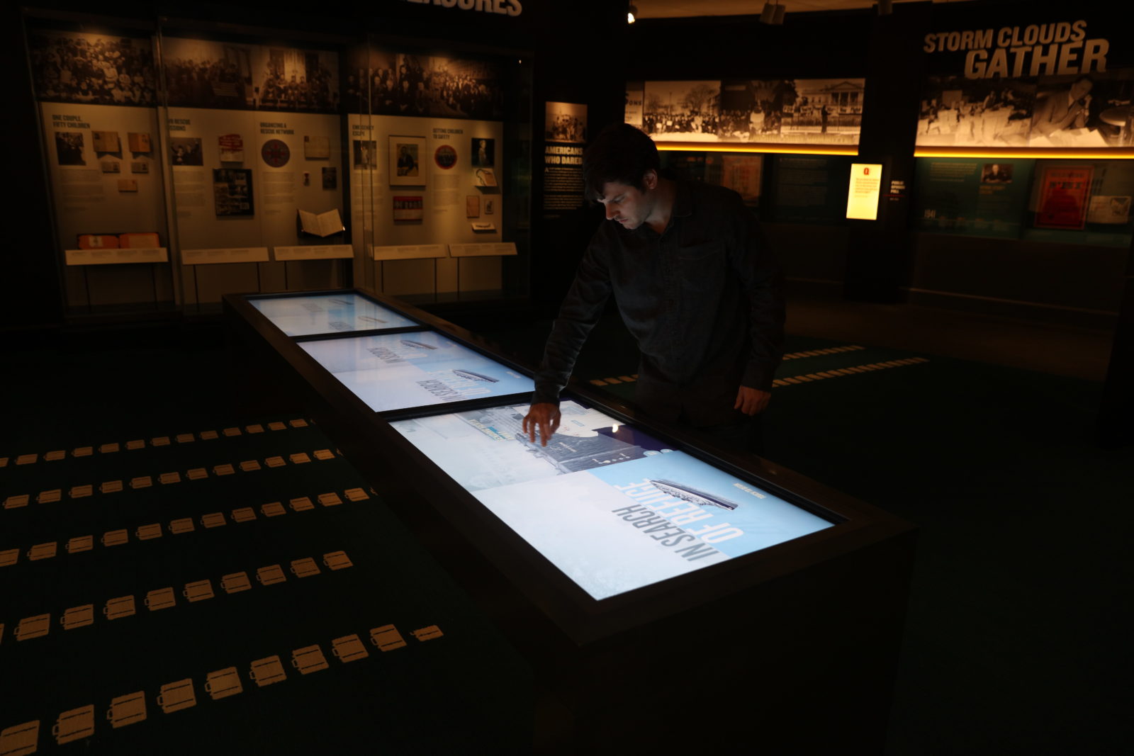 Inside Holocaust Memorial Museum